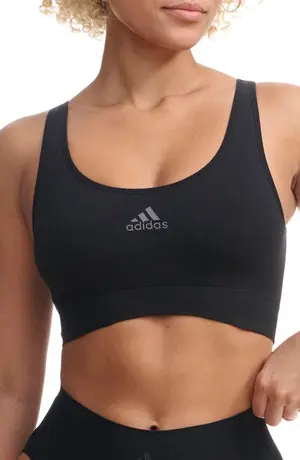 ADIDAS ORIGINALS Scoop Lounge Sports Bra - Black
