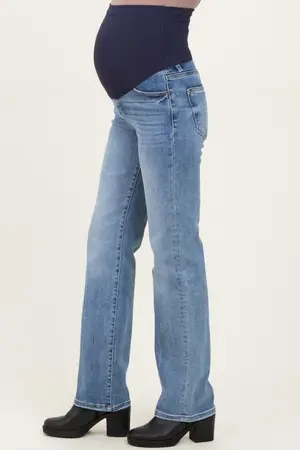 PINKBLUSH Straight Leg Maternity Jeans