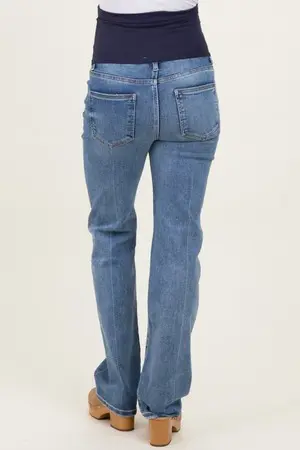 PINKBLUSH Straight Leg Maternity Jeans