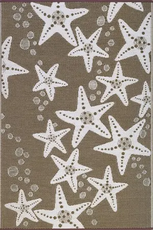 MAD MATS Starfish Rug - Taupe - 6'x9'