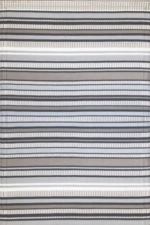 MAD MATS Stripes Rug Cool Grey - 2.5'x6'