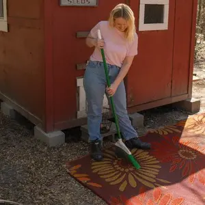 MAD MATS Daisy Rug - Rust - 6'x9'