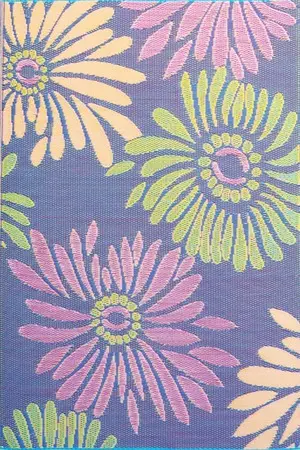 MAD MATS Daisy Rug Violet - 6'x9'