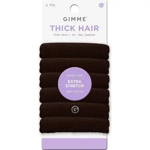 GIMME BEAUTY Thick Fit Hair Bands - Dark Brown