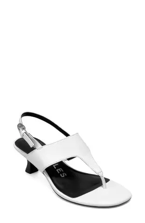 Aerosoles Kora Slingback Sandal - Bright White Fx Nappa