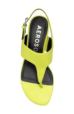 Aerosoles Kora Slingback Sandal - Kiwi Fx Nappa