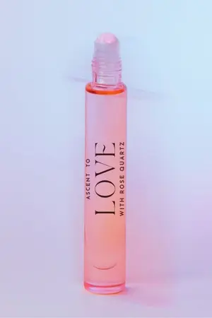 ASCENTION PARFUMS Ascent To Love Imbued In Rose Quartz | Eau De Parfum Elixir .34oz | 10ml