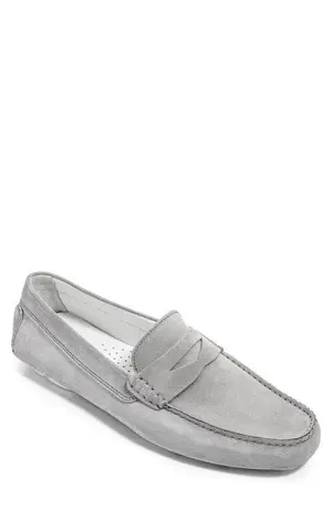 To Boot New York Carmel Penny Loafer - Light Grey