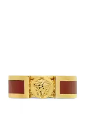 Versace Medusa-motif Band Ring - Gold