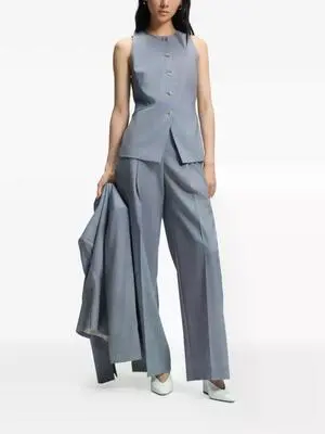 BOSS Front-pleat Tailored Trousers