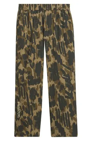 MALBON Condor Tour Divot Waterproof Pants - Bark Camo
