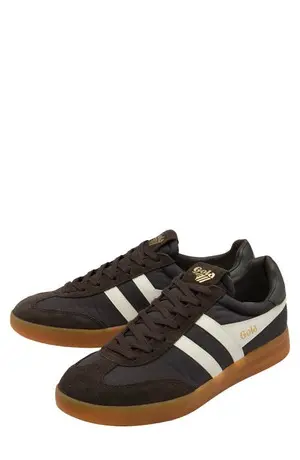 Gola Cyclone Sneaker - Mocha/white/dark Khaki/gum
