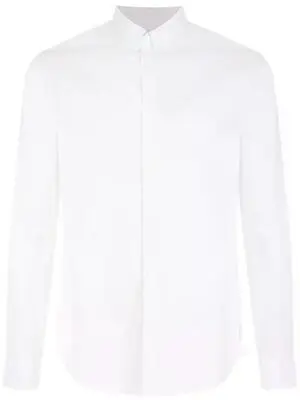 Armani Exchange Slim-cut Button-up Shirt - White