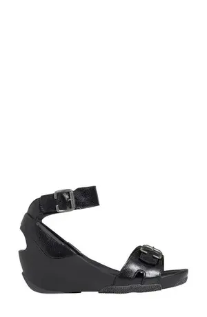 WOLKY Eraza Ankle Strap Sandal - Black