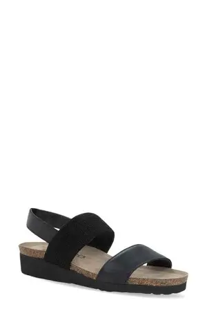 Naot Amy Slingback Sandal - Shiny Black