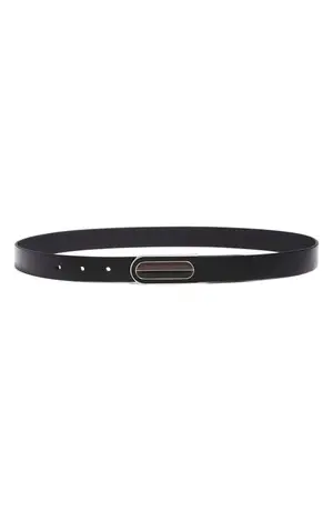Rag & Bone Lenox Leather Belt - Black