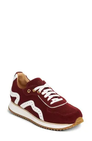 THE OFFICE OF US The Remi Sneaker - Chocolate Cherry