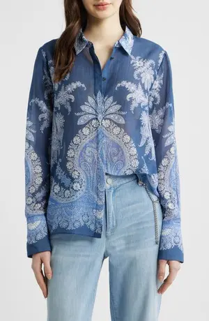 Kobi Halperin Paloma Floral Print Shirt