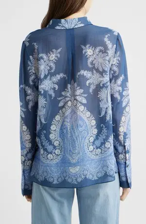 Kobi Halperin Paloma Floral Print Shirt