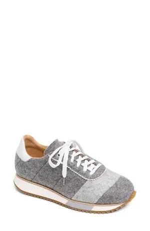 THE OFFICE OF US The Quinn Lace-up Sneakers - Grey Wool