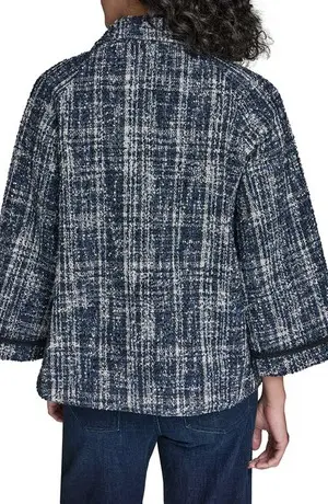 Karl Lagerfeld Tweed Capelet