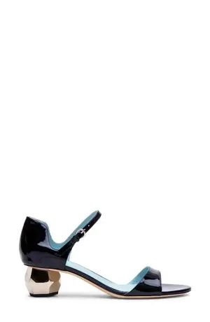 FRANCES VALENTINE Bella Ankle Strap Sandal - Navy