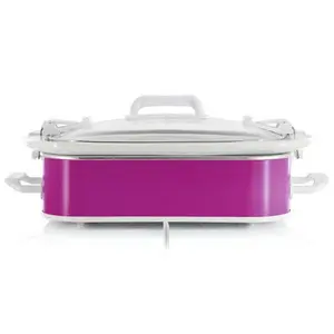 MEGACHEF 3.5 Quart Casserole Slow Cooker With 3 Temperature Settings