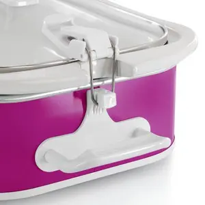 MEGACHEF 3.5 Quart Casserole Slow Cooker With 3 Temperature Settings