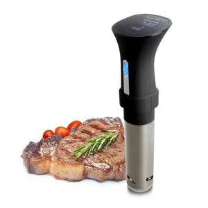 MEGACHEF Immersion Circulation Precision Sous-vide Cooker With Digital Touchscreen Display - Grey