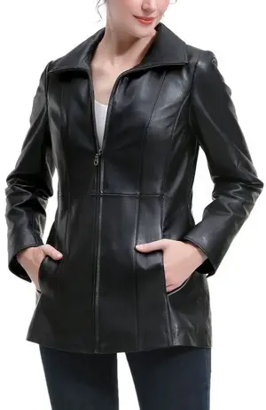 KIMI + KAI Amy Leather Jacket