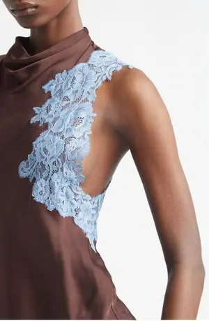 A.L.C. Rose Lace Appliqué Top
