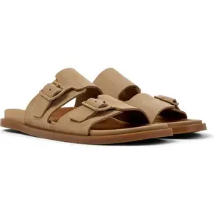 Camper Lluc 2-strap Sandal - Medium Brown