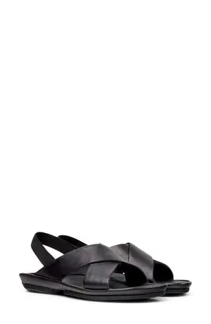 Camper Right Isla Slingback Sandal - Black