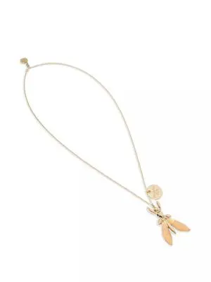 Patrizia Pepe Fly-pendant Necklace - Gold