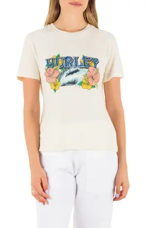 Hurley Tidal Classic Graphic T-shirt - Off White