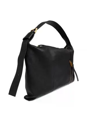 ALLSAINTS Zip-fastening Leather Shoulder Bag - Black