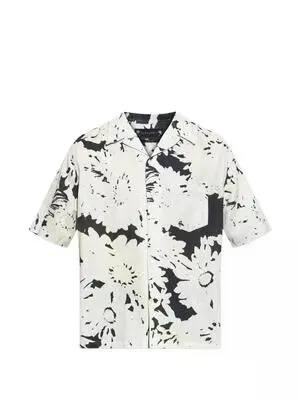ALLSAINTS Floral Pocket Shirt - Neutrals