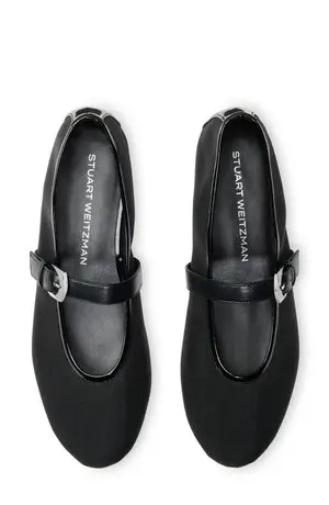 STUART WEITZMAN Sai Bareitall Mary Jane - Black