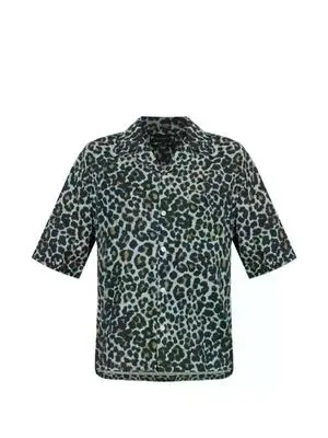 ALLSAINTS Leopard-pattern Pocket Shirt