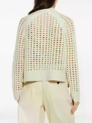 ALLSAINTS Suniva Open-stitch Sweater - Neutrals