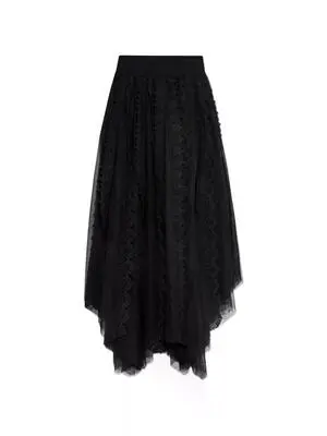 ALLSAINTS Vashtie Lace Maxi Skirt - Black