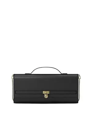 Michael Kors Hamilton Moderne Medium Clutch - Black