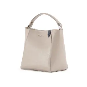 TIN MARIN Yaya Leather Bucket Bag - Gray