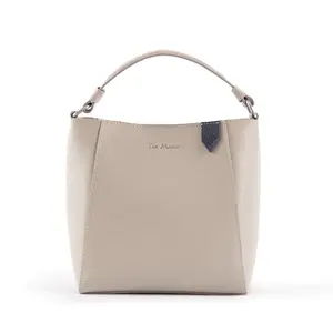 TIN MARIN Yaya Leather Bucket Bag - Gray