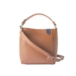 TIN MARIN Yaya Leather Bucket Bag - Tan
