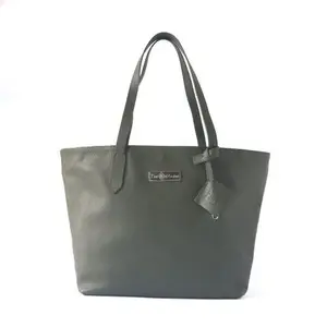 TIN MARIN Martina Leather Tote Olive Green