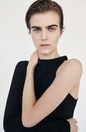 Mango One-shoulder Turtleneck Top