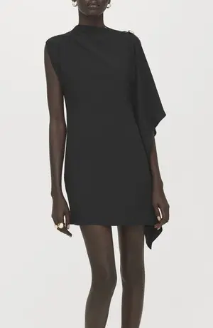 Mango Asymmetric Minidress