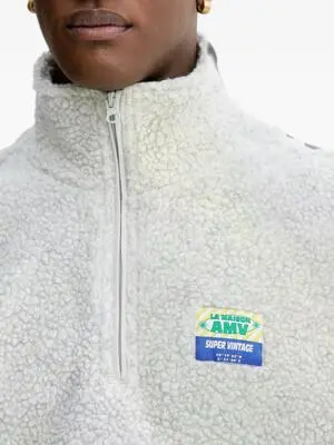 American Vintage Hoktown Half-zip Sweatshirt - Grey