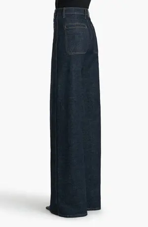 Khaite Delmonico High-waist Wide-leg Jeans - Benson